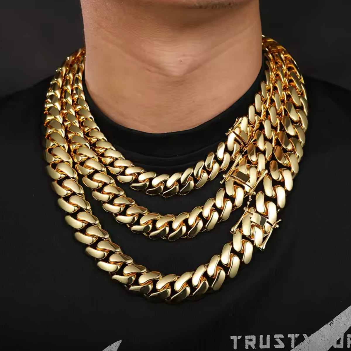 6mm-20mm 925 Silver Plain Cuban Link Necklace – THEICEDROP™